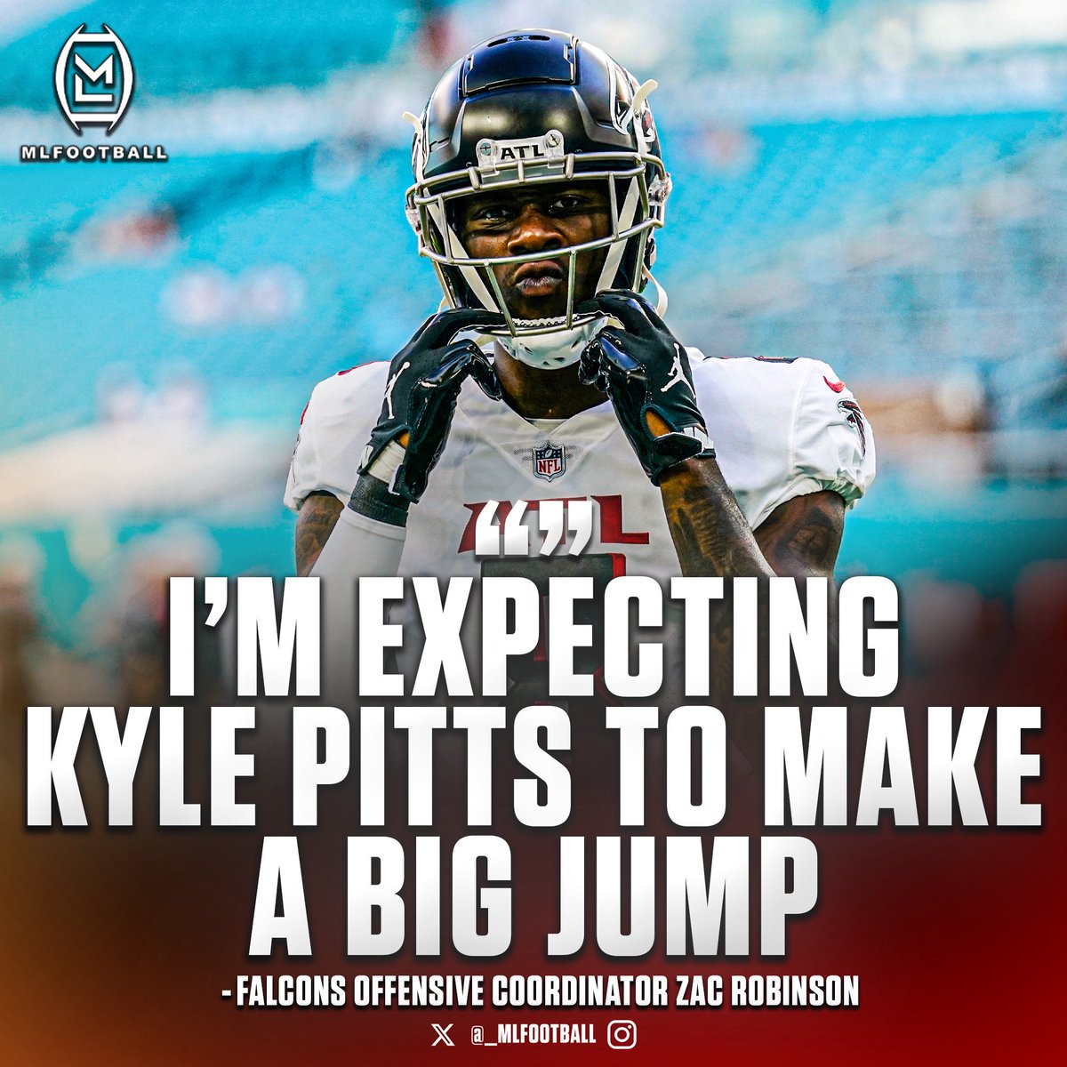 Falcons' Kyle Pitts, Entering Contract Year, Expected to Make Big Jump ...