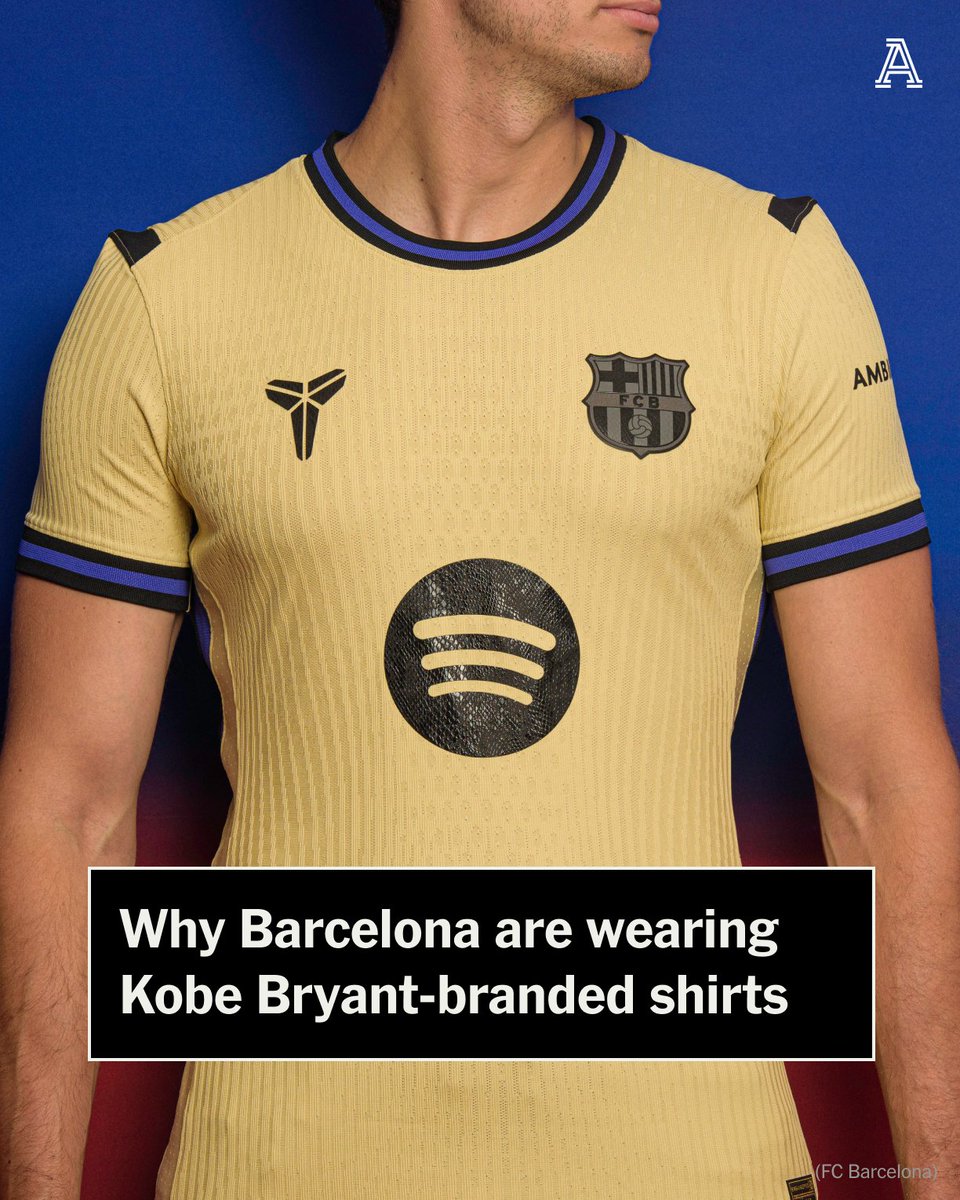 FC Barcelona Unveils Kobe Bryant-Inspired 2025/26 Away Kit With Mamba ...