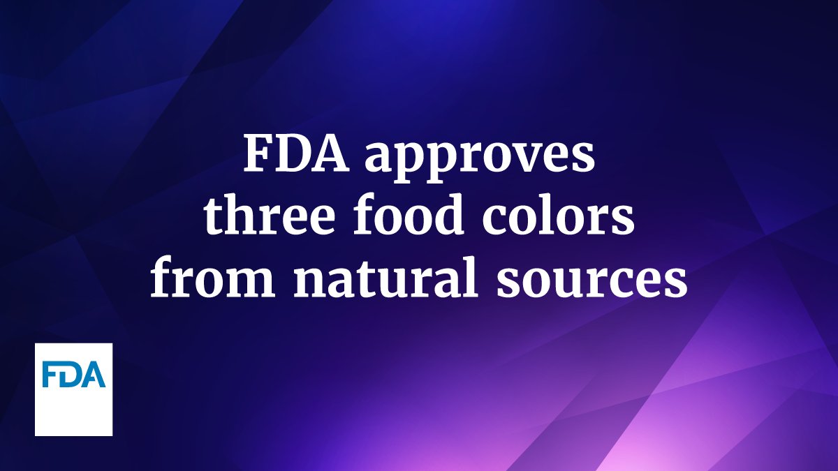 FDA Approves Three Natural Food Colorings, Aiming to Phase Out ...