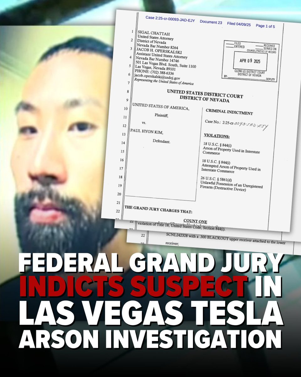 Federal Grand Jury Indicts 36-Year-Old Paul Kim for Firebombing Cars at ...