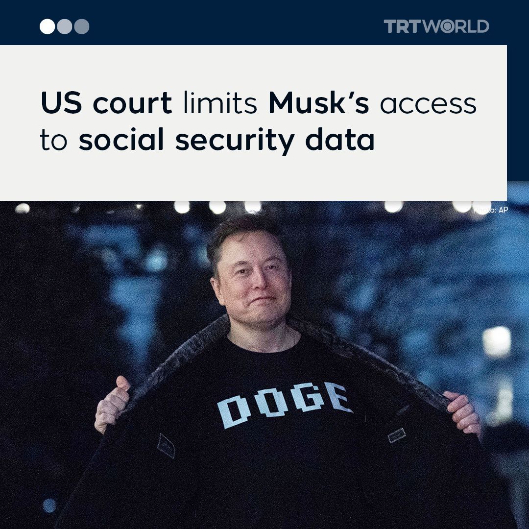 Federal Judge Issues Preliminary Injunction Limiting Elon Musk's DOGE Access to Social Security ...