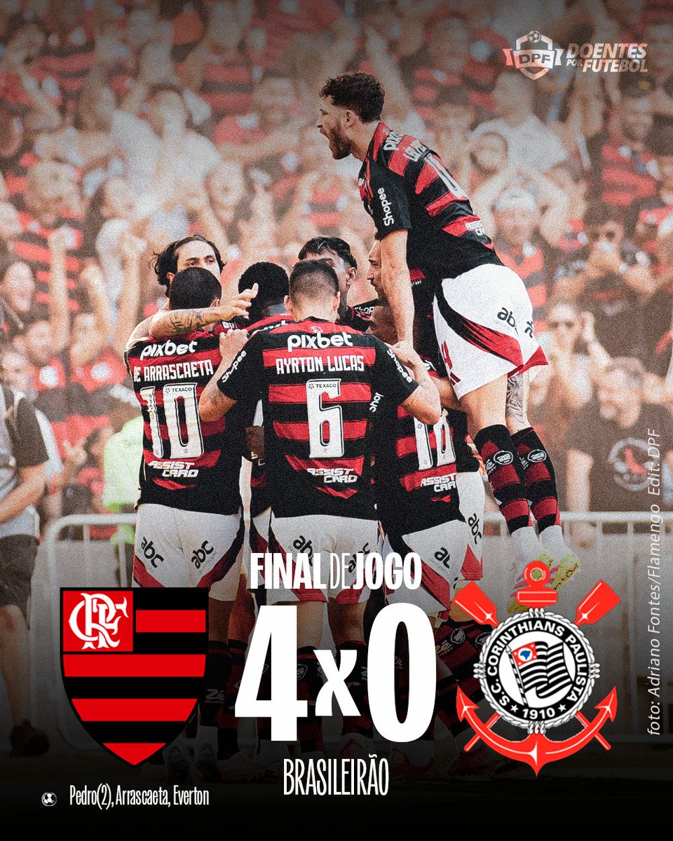 Flamengo's Pedro Scores Twice in 4-0 Win Over Corinthians, Takes ...