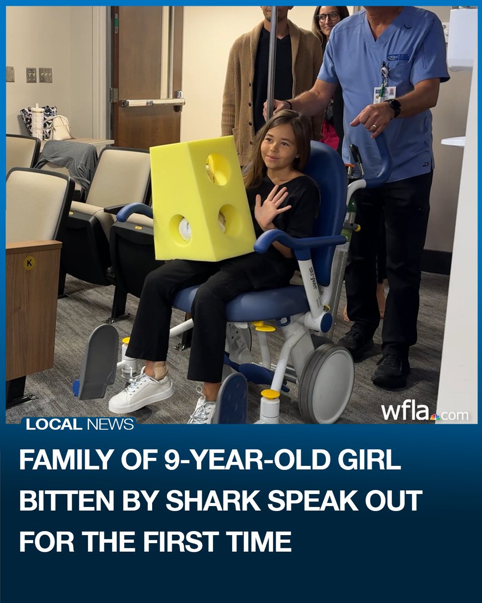 Florida 9-Year-Old Recounts Shark Attack as Doctors Detail Hand-Saving ...