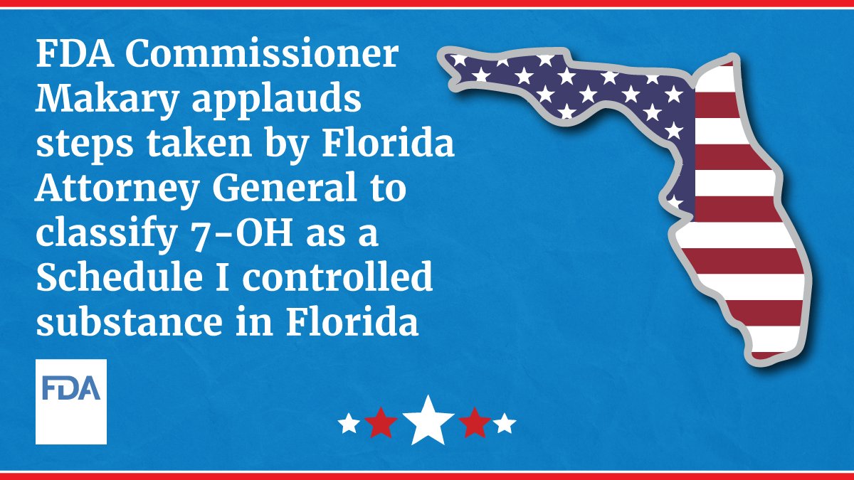 Florida AG James Uthmeier Bans Synthetic Kratom 7-OH as Schedule I Drug ...