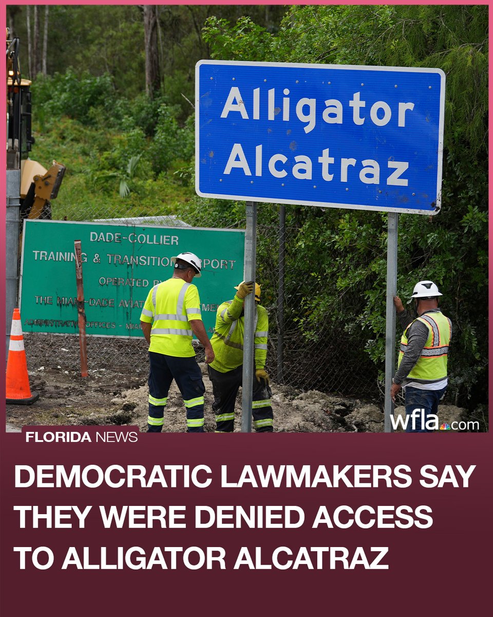 Florida Democratic Lawmakers Denied Unannounced Access to Alligator ...