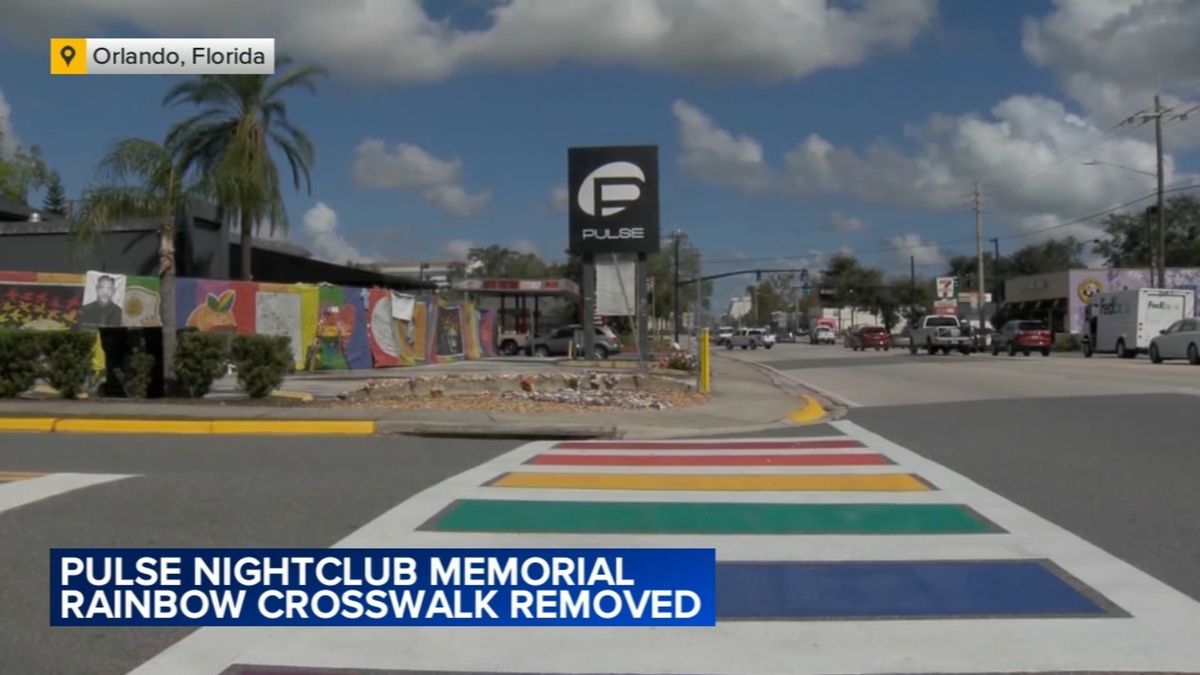Florida Orders Cities to Erase Rainbow Crosswalks, Starting With Pulse Memorial | DeepNewz US ...