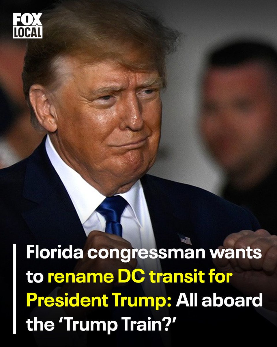 Florida Rep. Greg Steube Proposes Renaming D.C. Metro 'Trump Train ...