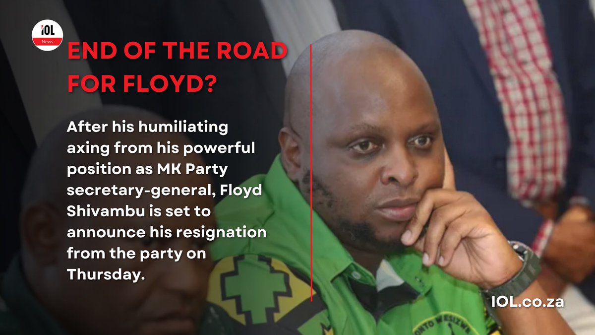 Floyd Shivambu, Former EFF Deputy President, to Announce Resignation ...