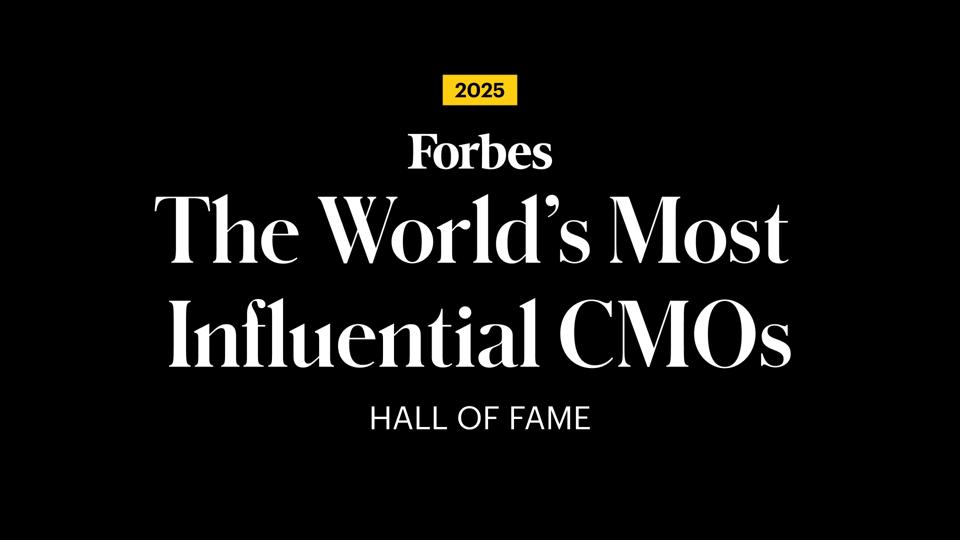 Forbes Names 50 Most Influential CMOs of 2025, CMO Hall of Fame ...