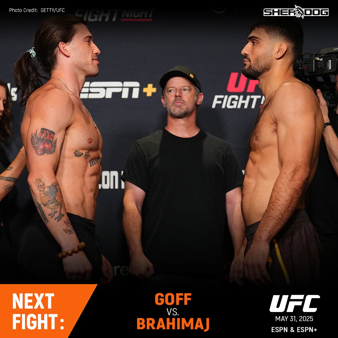 Former CES Champ Billy Ray Goff Faces LFA Veteran Ramiz Brahimaj at UFC ...