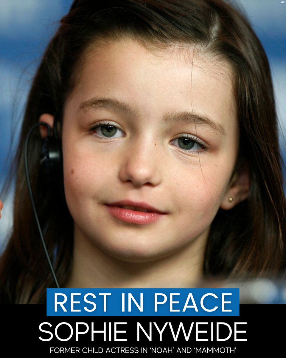 Former Child Actress Sophie Nyweide, Known for 'Mammoth' and 'Noah ...