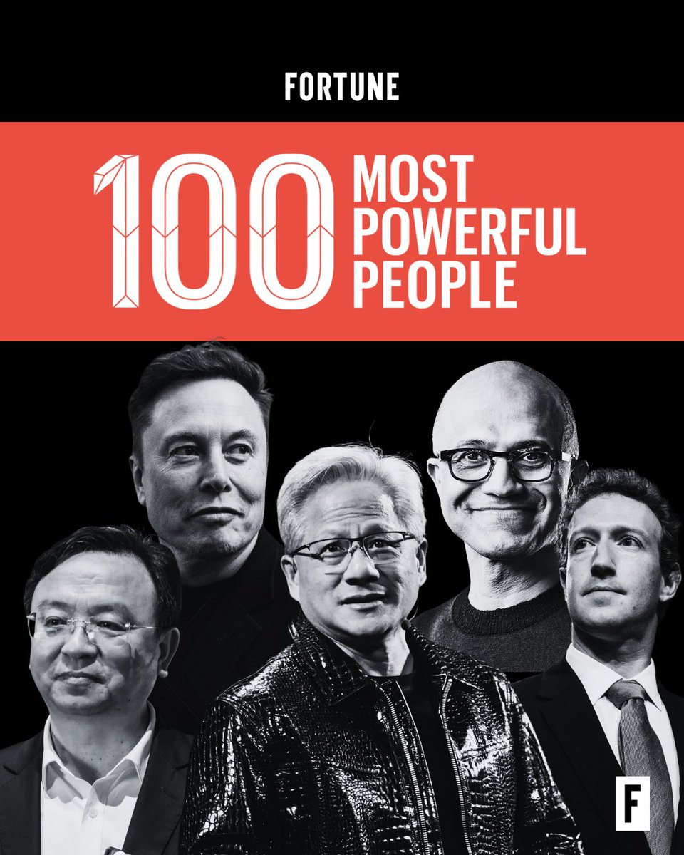Fortune Releases 2025 List of 100 Most Powerful People in Business ...