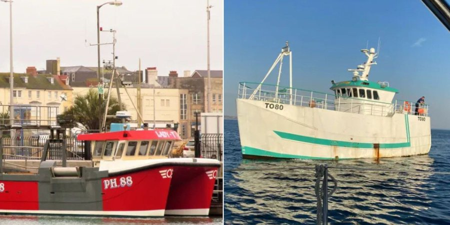 France Detains Two British Fishing Boats in English Channel Amid Keir ...