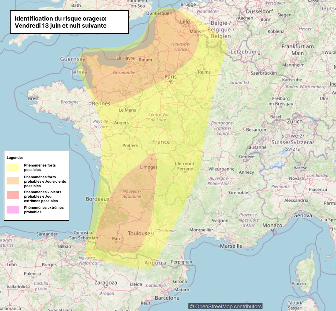 France Faces Severe Storms With Hail Up to 7 cm, Wind Gusts Over 120 km ...