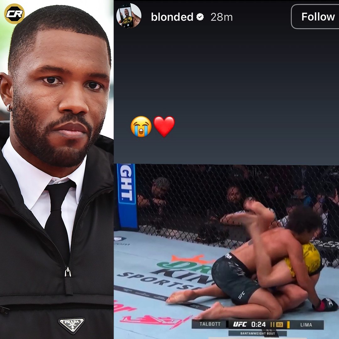 Frank Ocean Reacts via Instagram Story to Payton Talbott’s UFC 317 Win ...