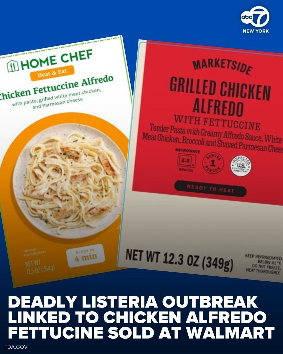 FreshRealm Recalls Chicken Fettuccine Alfredo at Walmart and Kroger ...