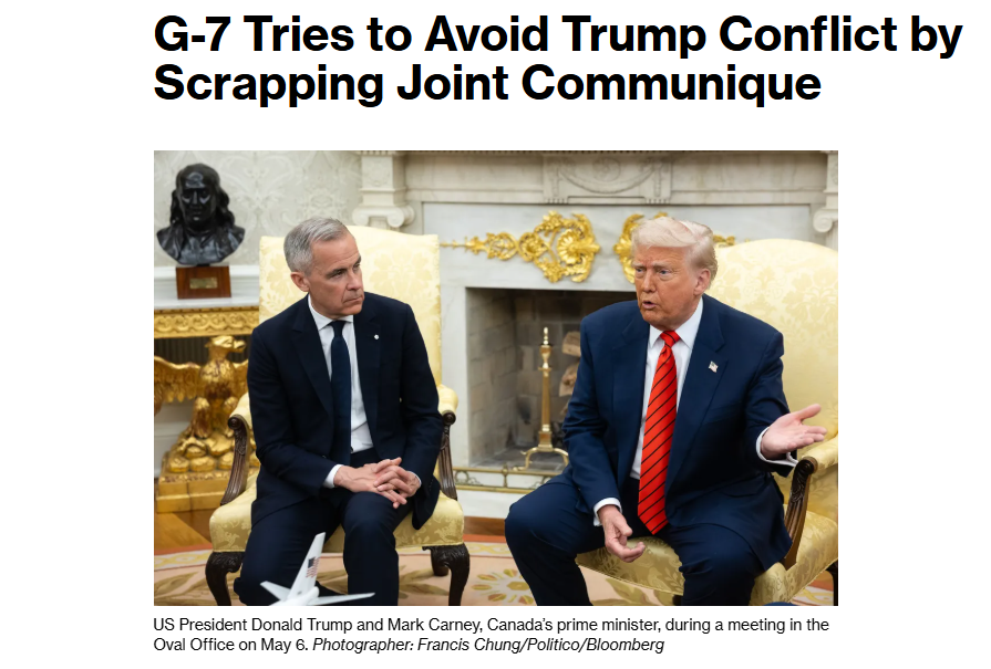 G7 Scraps Joint Communique to Avoid Trump Conflict, Agrees on Critical ...
