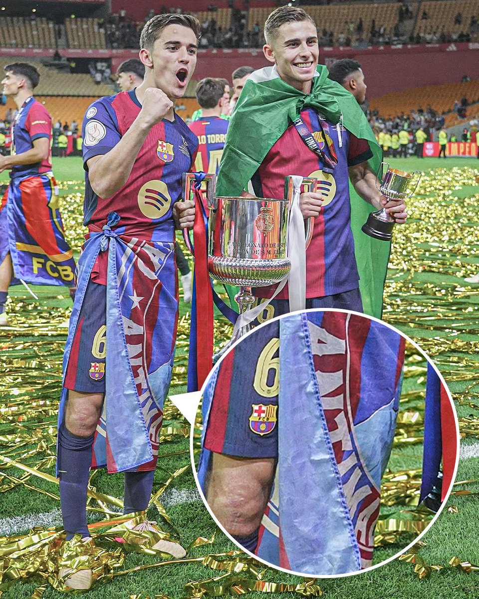 Gavi Sparks Controversy With Anti-Madrid Flag and Celebration Directed ...