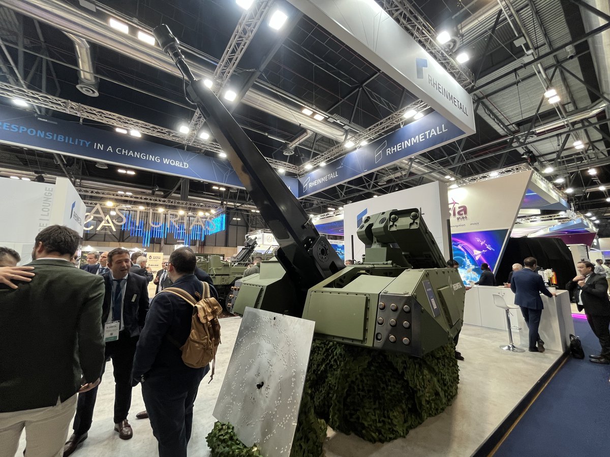 GDELS, KNDS Unveil NEMESIS 155mm Artillery on ASCOD Platform at FEINDEF 2025 as Potential M109 ...