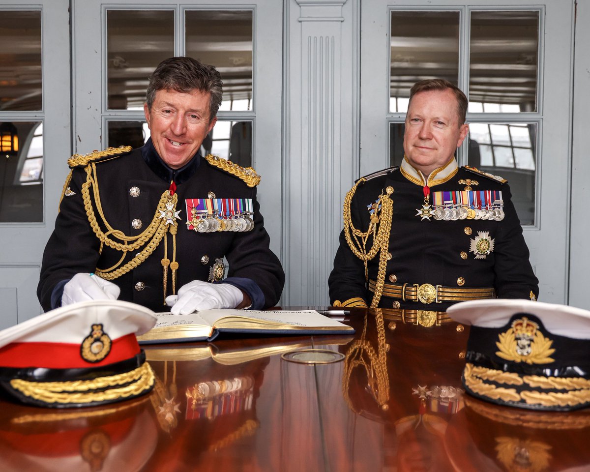 General Jenkins Becomes First Sea Lord in Ceremony Aboard HMS Victory ...