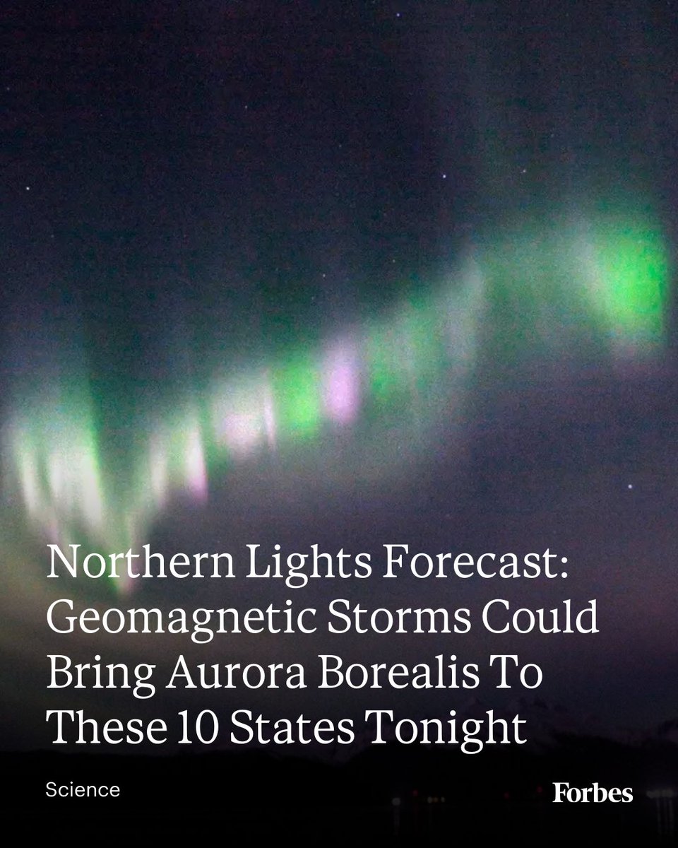 Geomagnetic Storms Bring Aurora Borealis to 10 U.S. States; NASA Radio ...