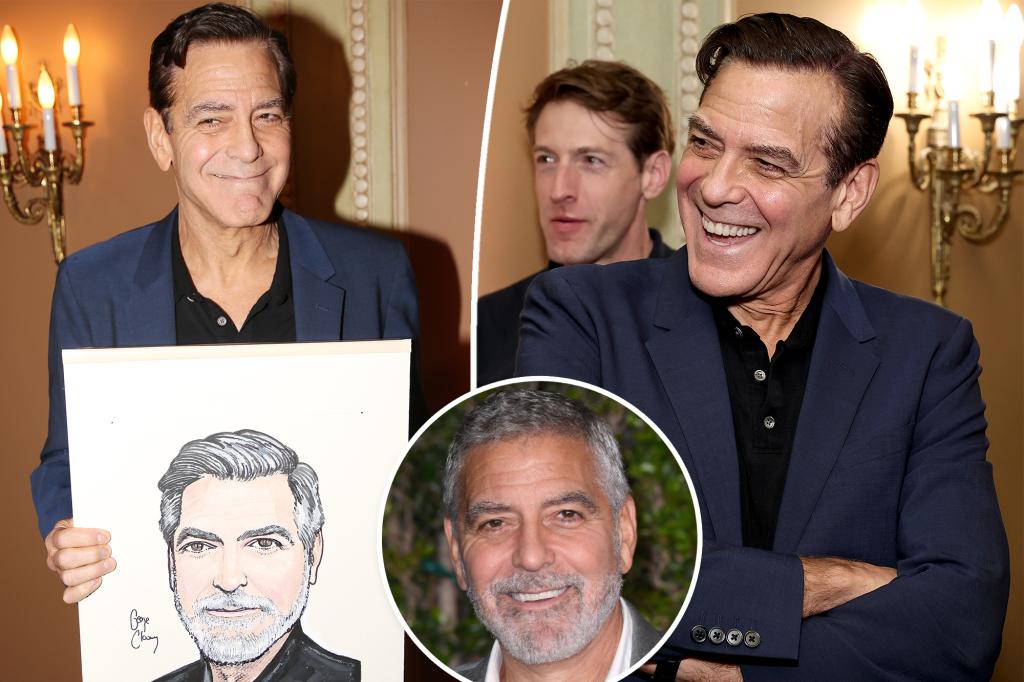 George Clooney Debuts on Broadway at Winter Garden, Honored at Sardi's ...