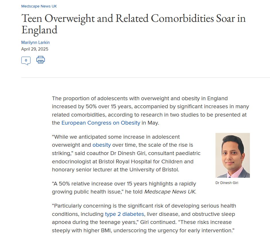 GLP-1 Drugs Like Ozempic Gain Attention Amid 50% UK Adolescent Obesity ...