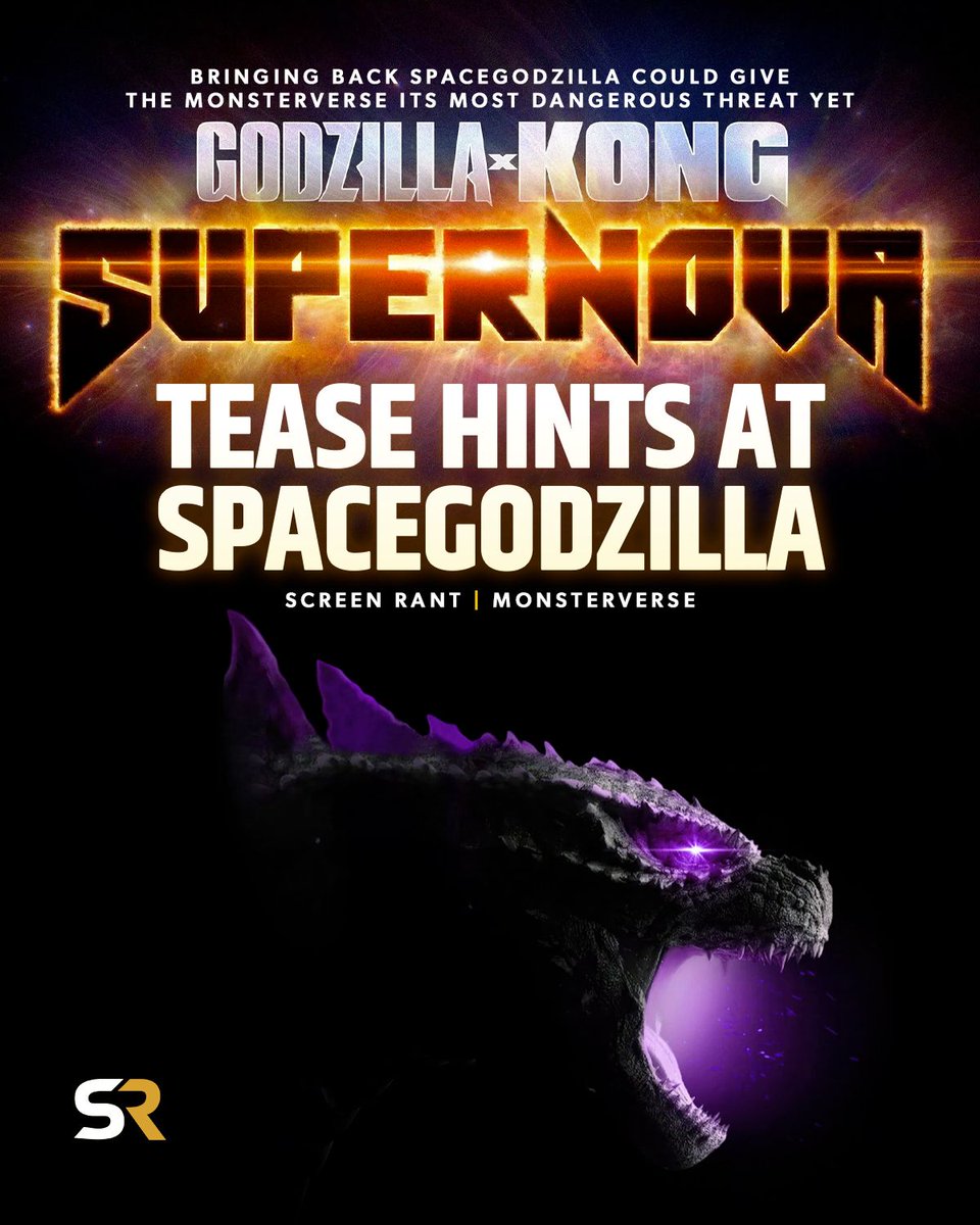 Godzilla x Kong: Supernova Teaser Reveals SpaceGodzilla Villain ...