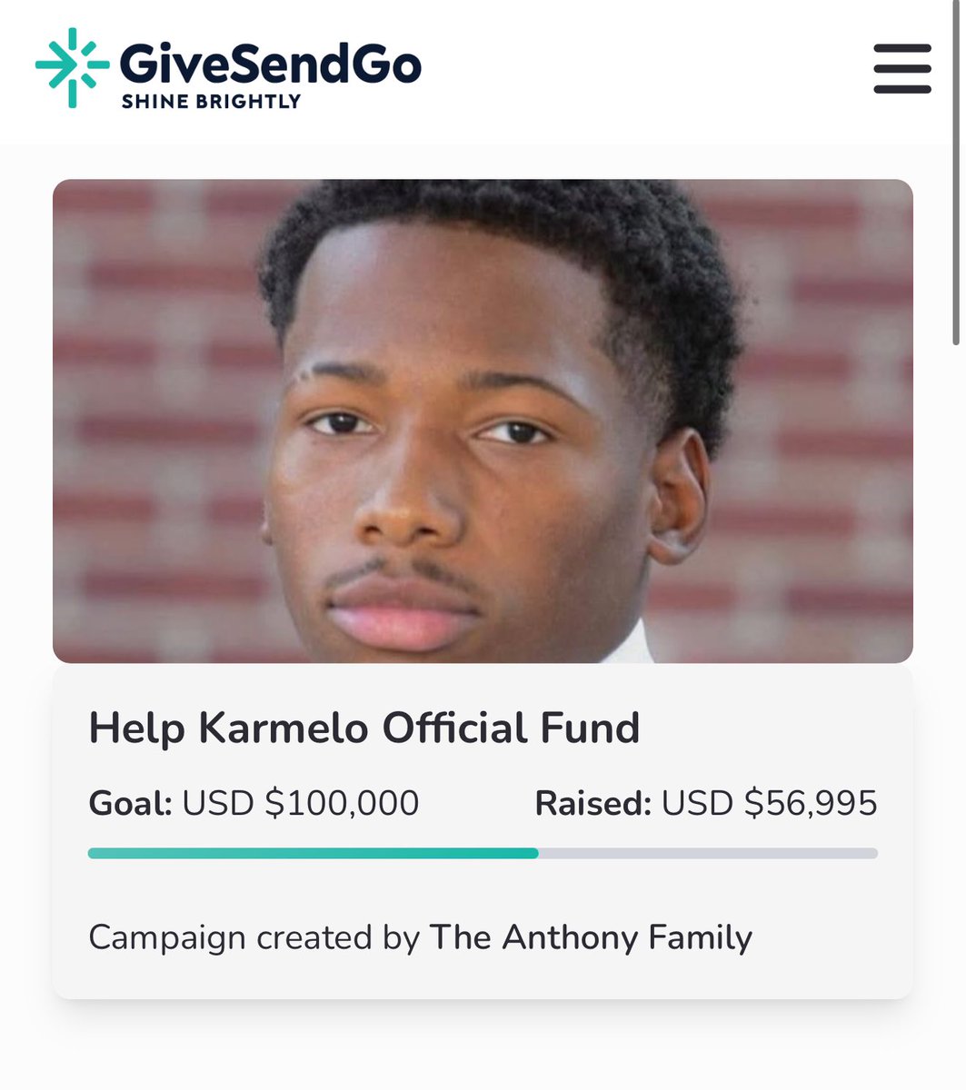 GoFundMe for Karmelo Anthony, Accused of Fatally Stabbing Austin ...