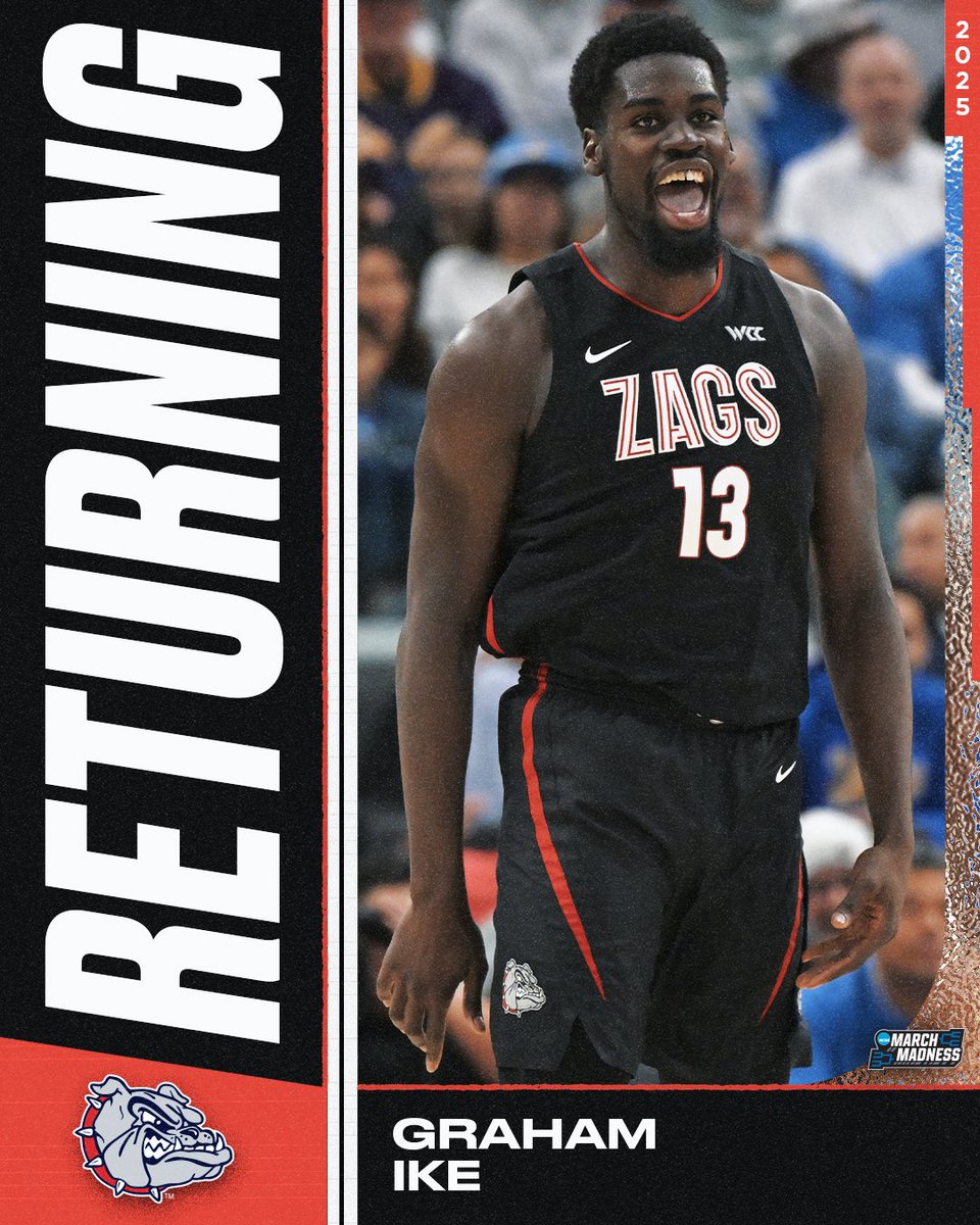 Gonzaga’s Graham Ike (17.3 ppg) and Braden Huff (11.0 ppg) Return ...