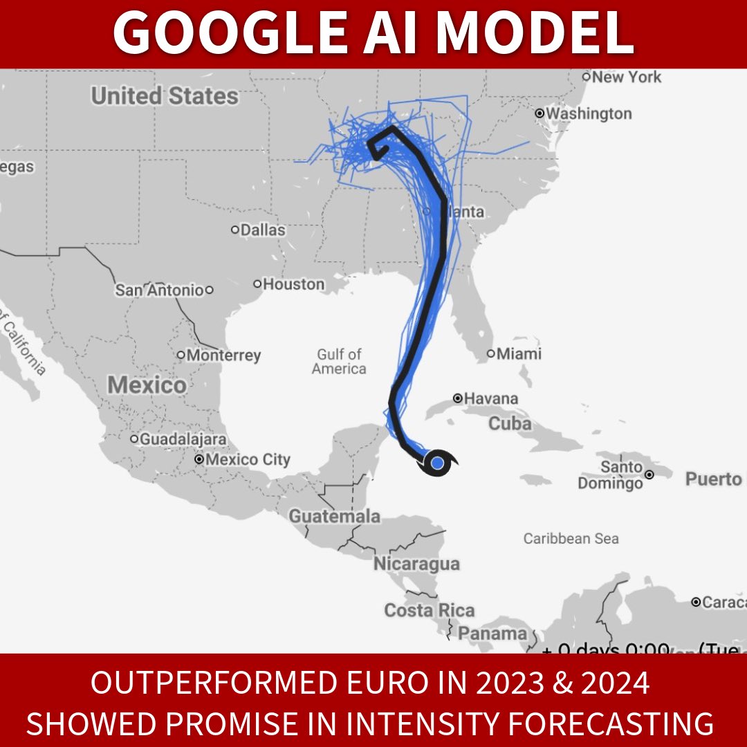 Google DeepMind Launches Weather Lab AI Model With 15-Day Forecasts and ...