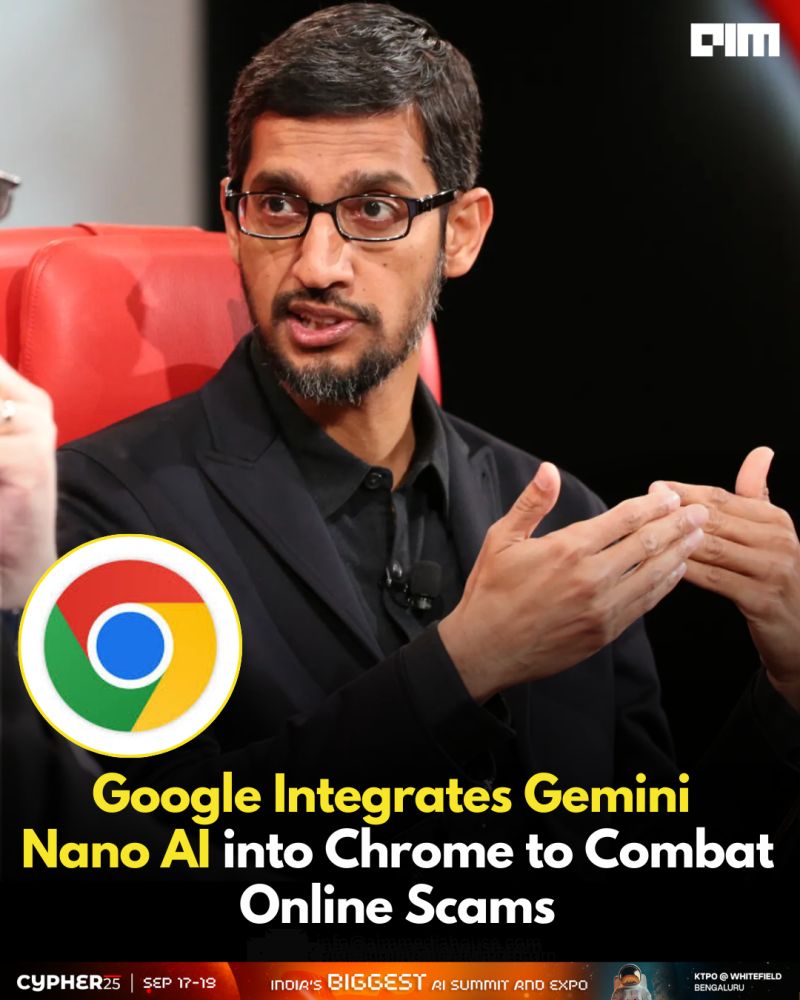 Google Deploys Gemini Nano AI to Boost Scam Detection 20x on Chrome, Search; Launches Gemini ...