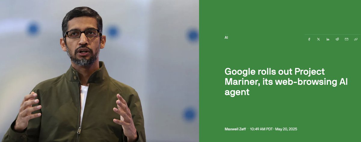 Google Unveils Project Mariner AI Agent, Expands Ads in AI Mode and AI ...
