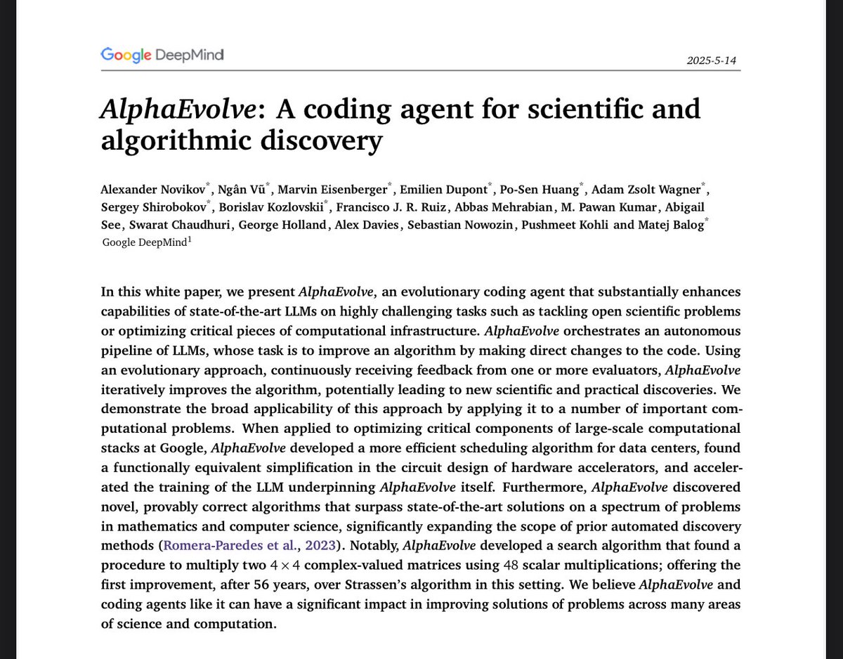 Google’s AlphaEvolve AI Solves Optimal Hexagon Packing, Cuts 4x4 Matrix ...