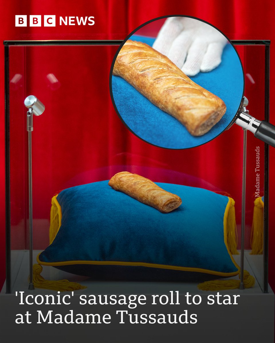 Greggs Sausage Roll, First Food Item, Immortalized by Sculptor Adam ...