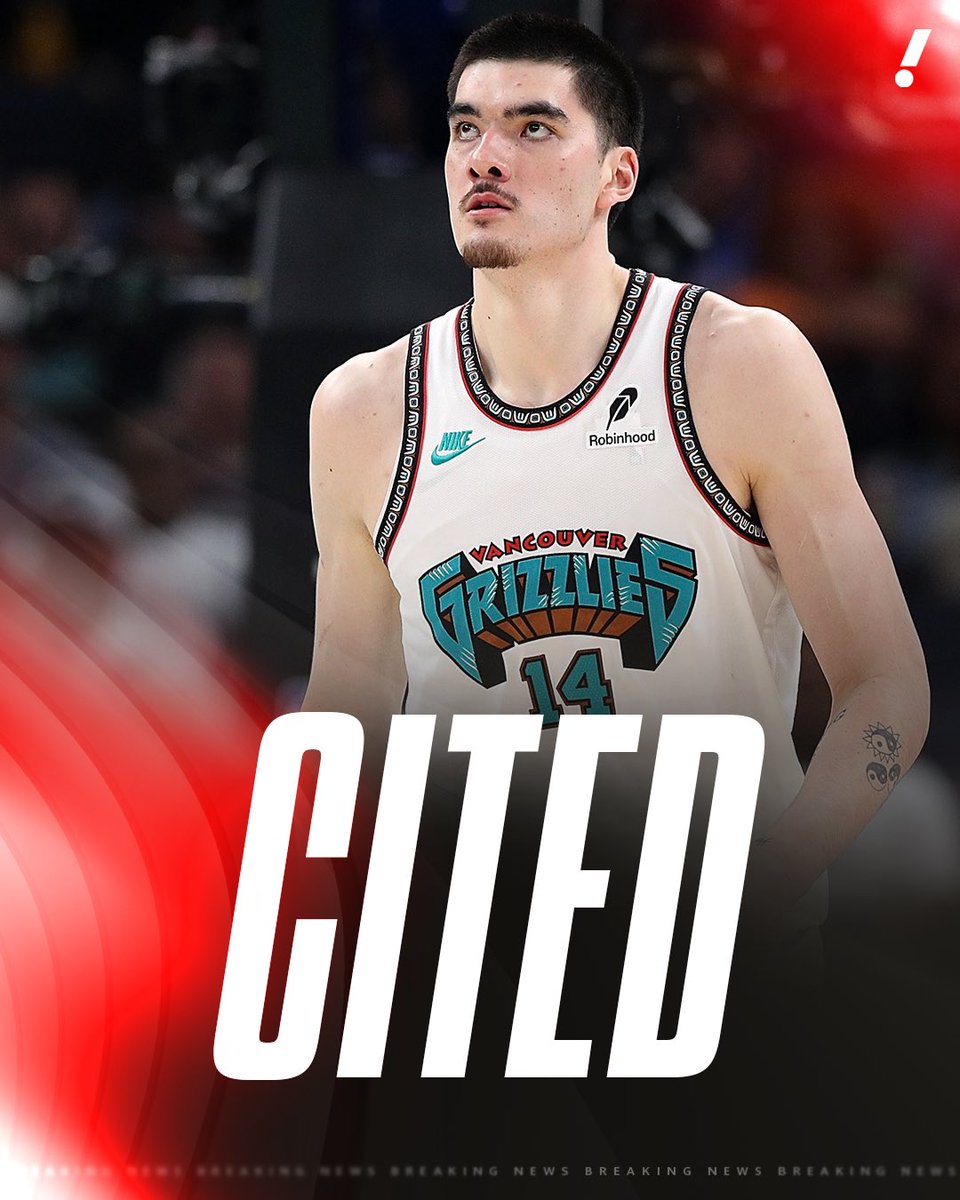 Grizzlies Center Zach Edey Charged With Reckless Driving for 101 mph in ...