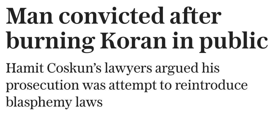 Hamit Coskun Convicted of Religiously Aggravated Public Order Offence ...