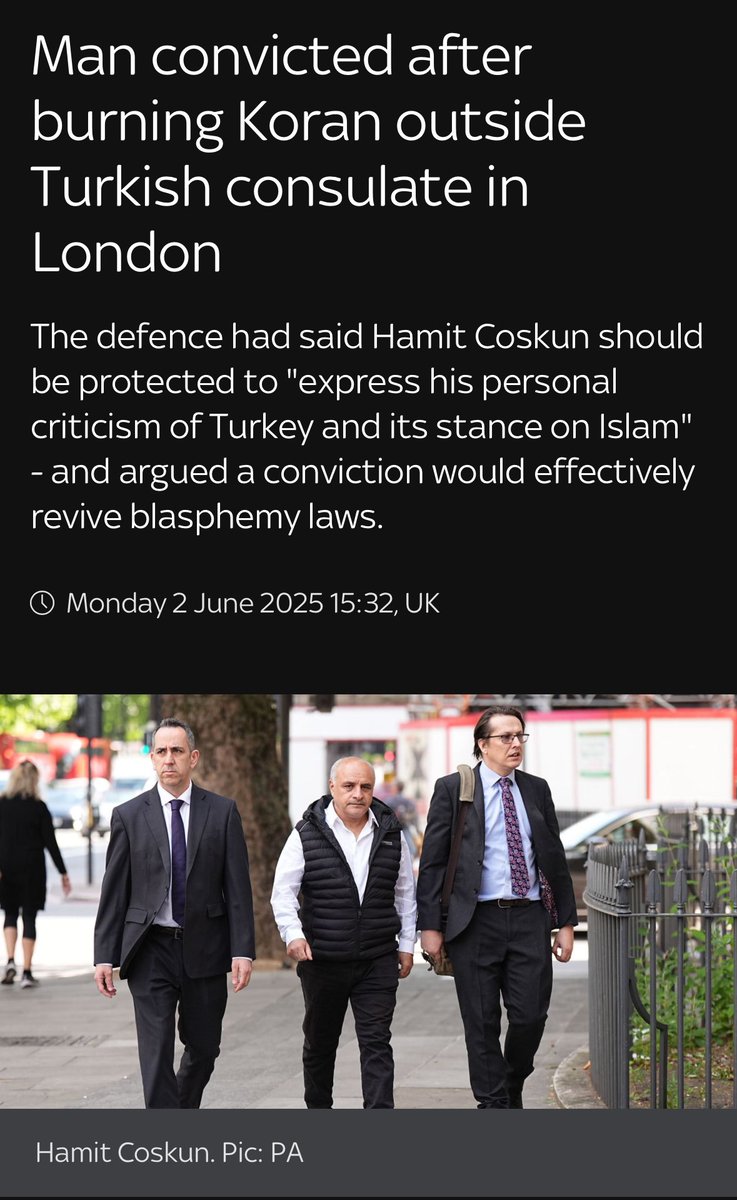 Hamit Coskun Fined £240 After Quran Burning Protest in London, Attacked ...