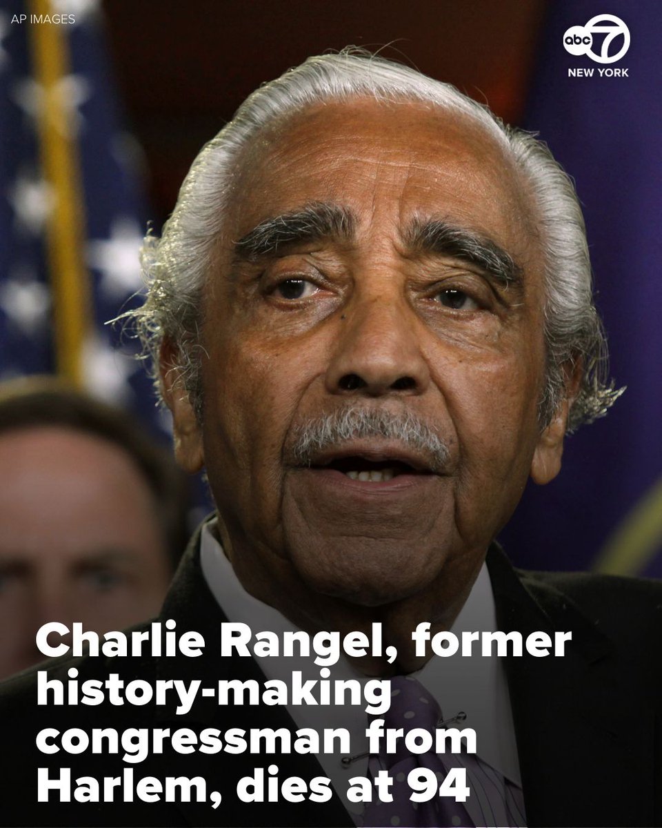 Harlem Congressman Charles Rangel, Founding CBC Member and Ways and ...