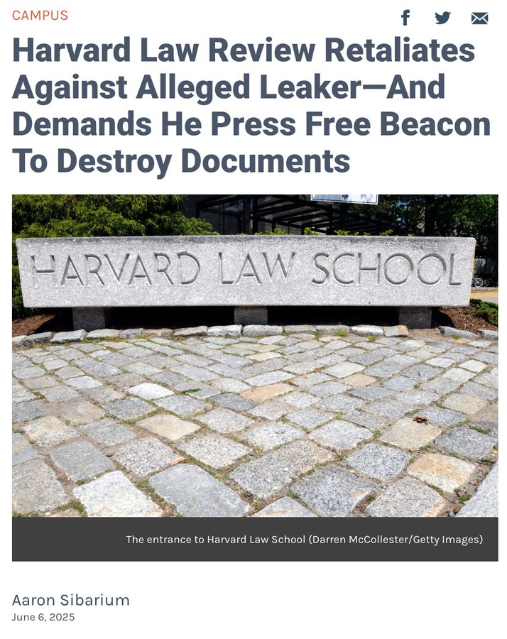Harvard Law Review Probed for Retaliation, Racial Bias; Demanded ...