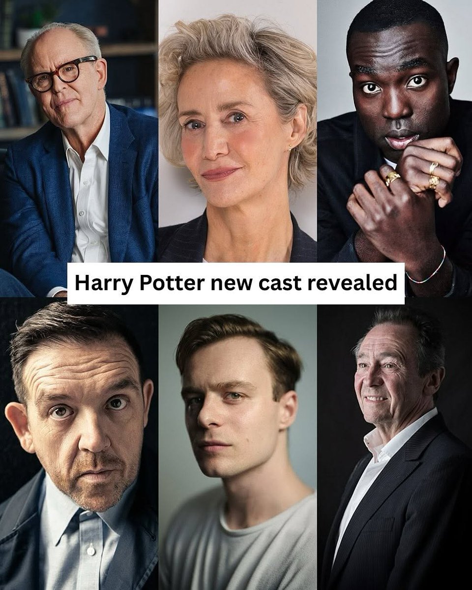 HBO Reveals 'Harry Potter' Series Cast: Lithgow, McTeer, Essiedu, Frost as Hogwarts Staff for ...