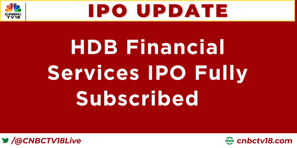 HDB Financial Services IPO Priced at ₹740, Raises ₹12,500 Crore Backed by HDFC Bank, Closes With ...