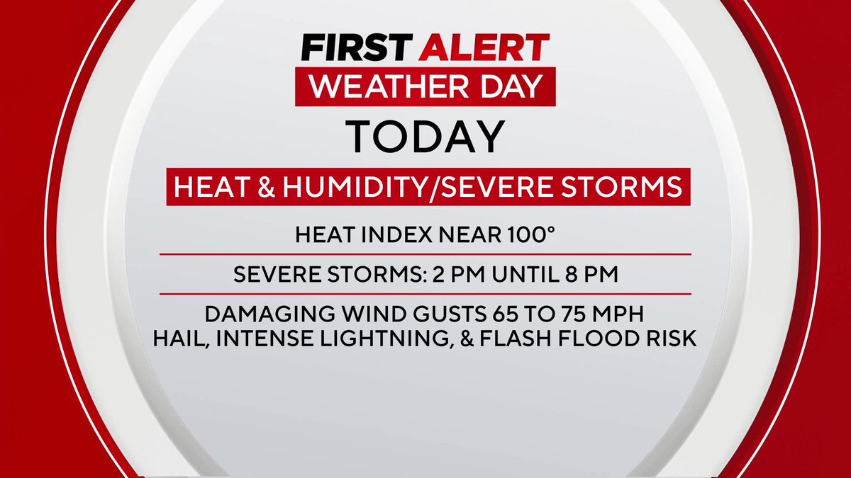 Heat Advisory Sweeps Northeast; Evening Storms May Bring 75 mph Winds ...