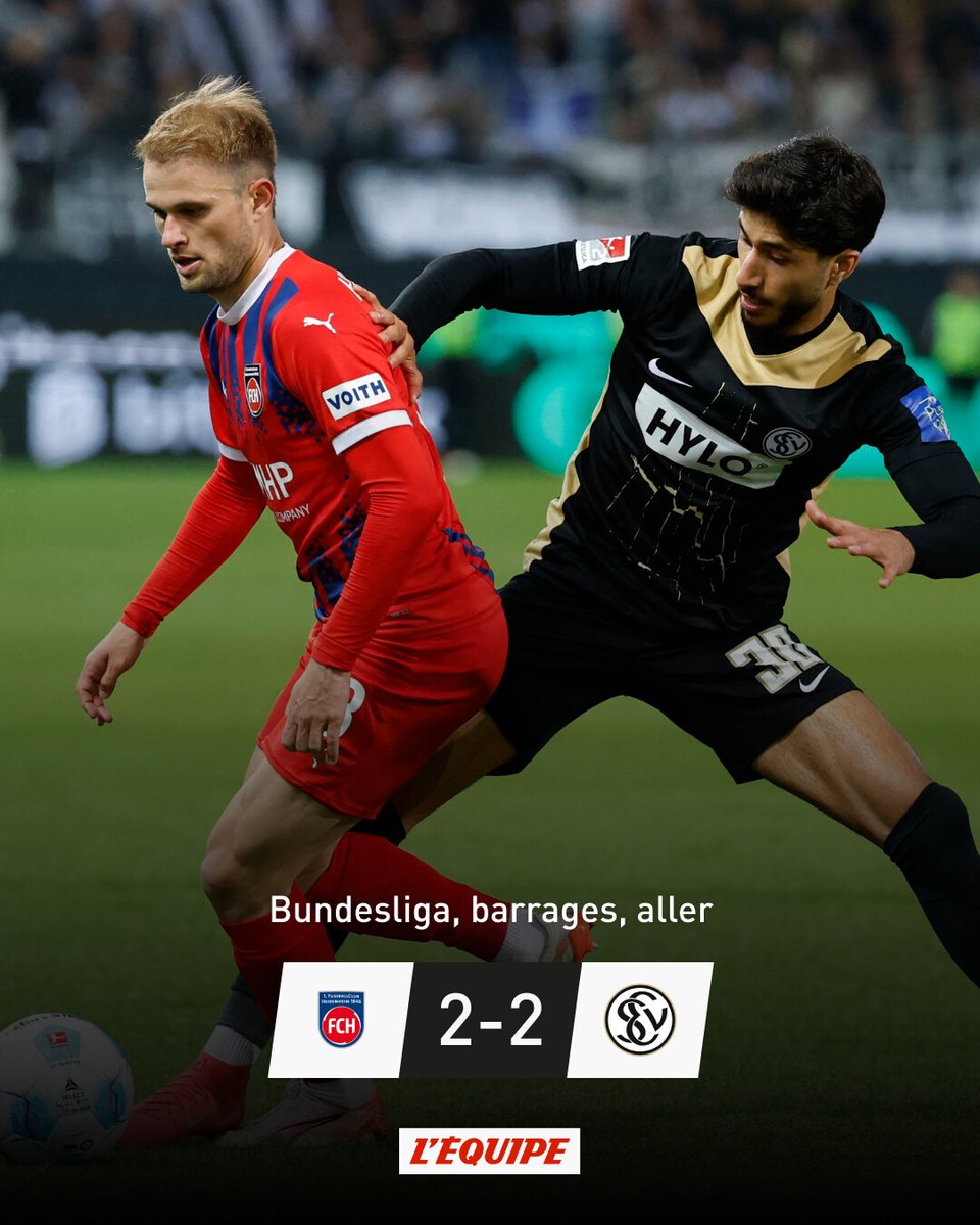 Heidenheim Comebacks to Draw 2-2 With Elversberg in Bundesliga ...