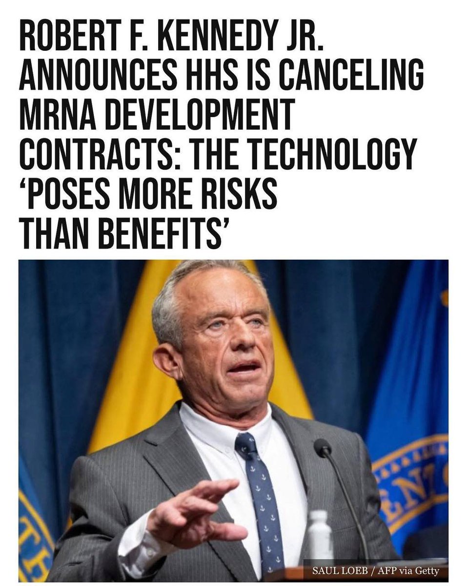 HHS Secretary Robert F. Kennedy Jr. Cancels $500 Million in mRNA ...