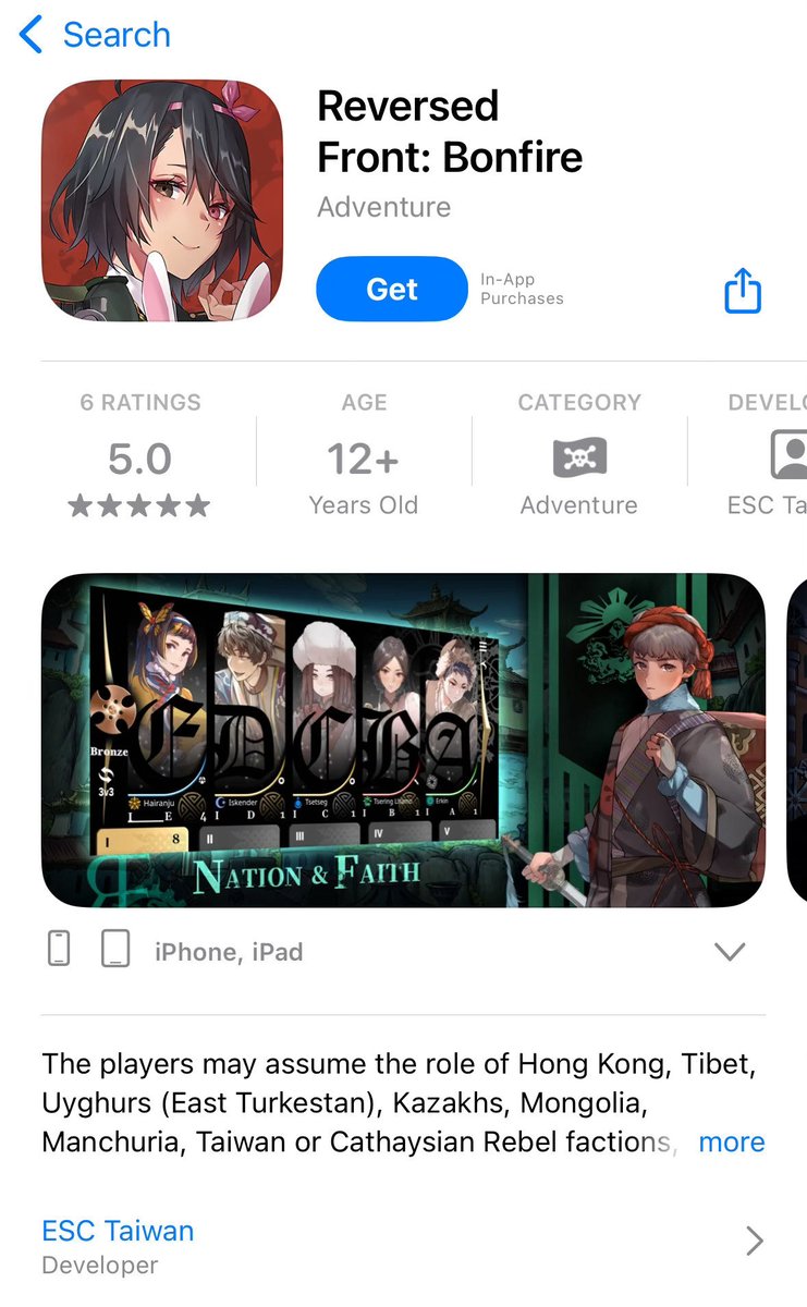 Hong Kong Bans Taiwanese Game 'Reversed Front: Bonfire' Under Article ...