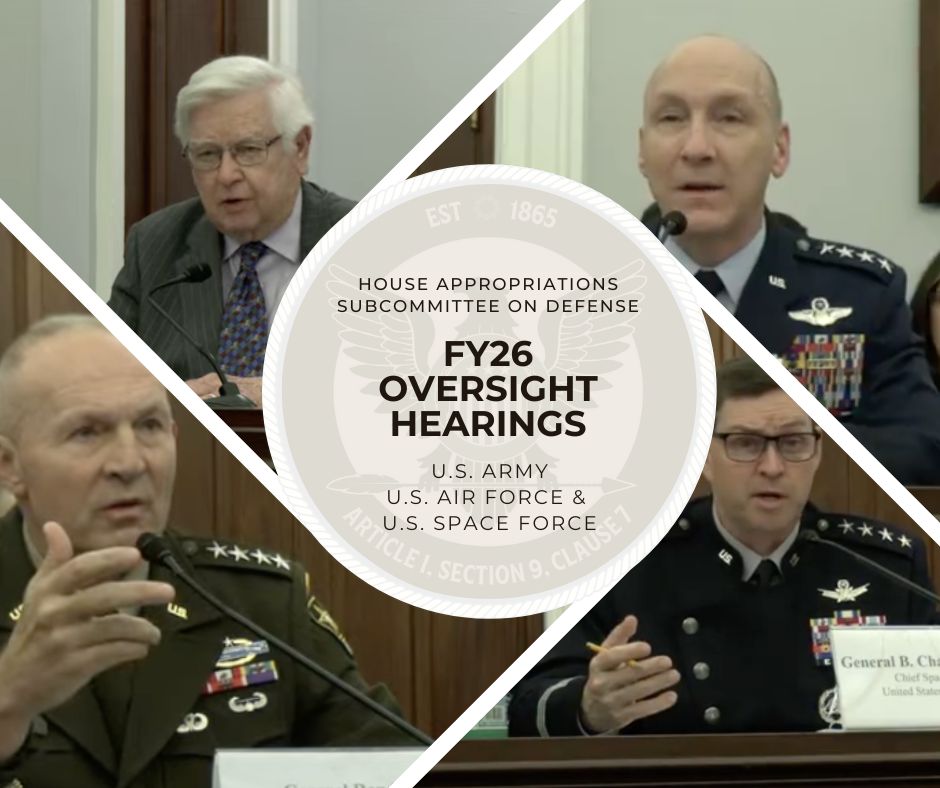 House Defense Appropriators Criticize White House Fiscal Year 2026 ...