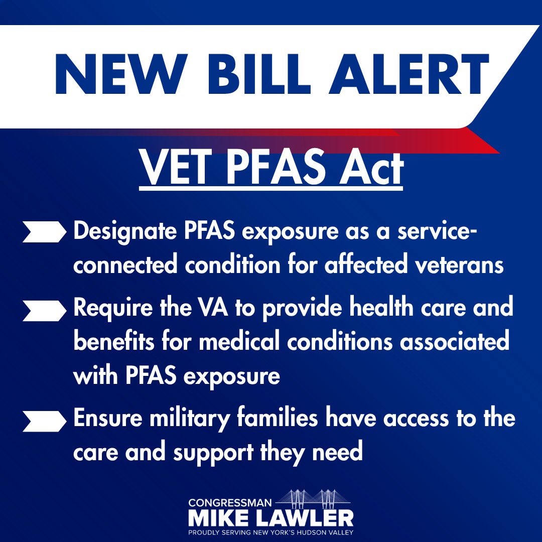 House Lawmakers Introduce VET PFAS, DOCS, and Other Bipartisan Bills to ...