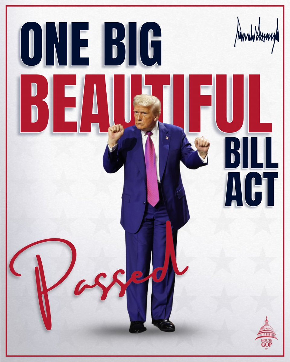 House Republicans Pass H.R. 1 One Big Beautiful Bill Act Reconciliation ...