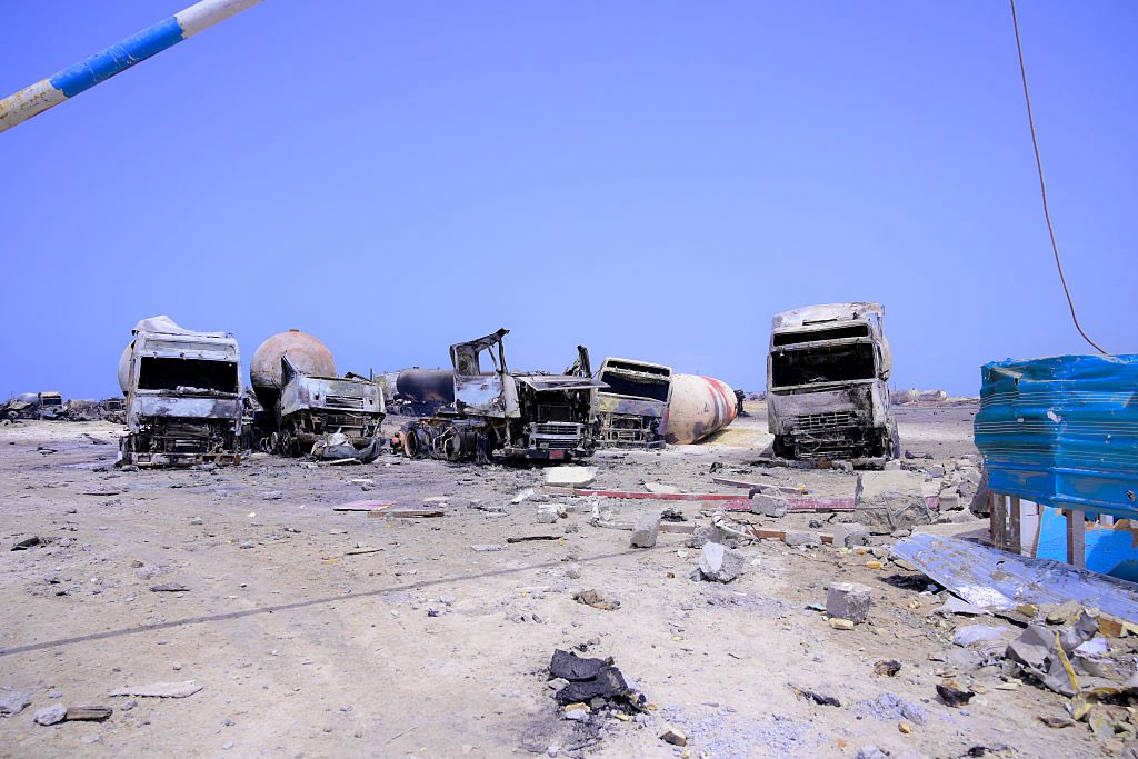 Houthi-Controlled Red Sea Ports of Hodeidah, Salif, Ras Issa Suffer $1. ...